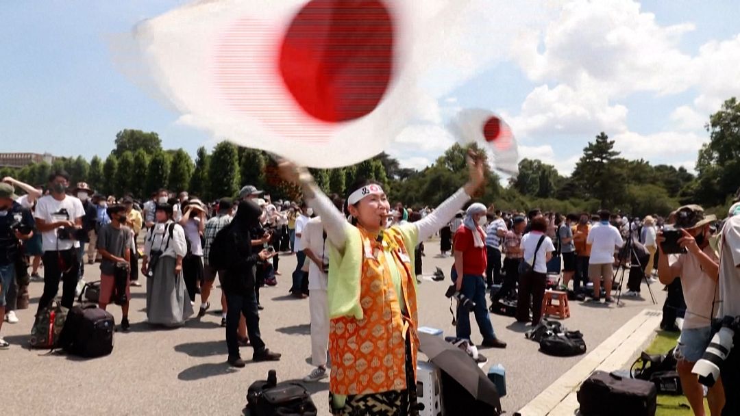 Video. Japan Olympic superfan celebrates Tokyo 2020 Games | Euronews
