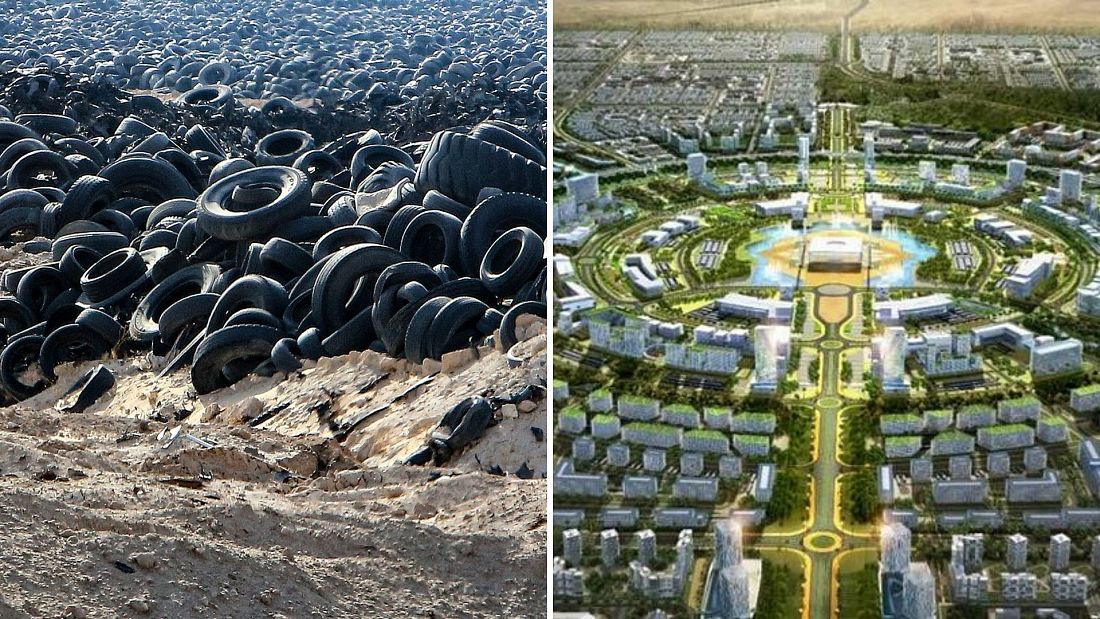 Kuwait is transforming its ‘tyre graveyard’ into a new smart city ...