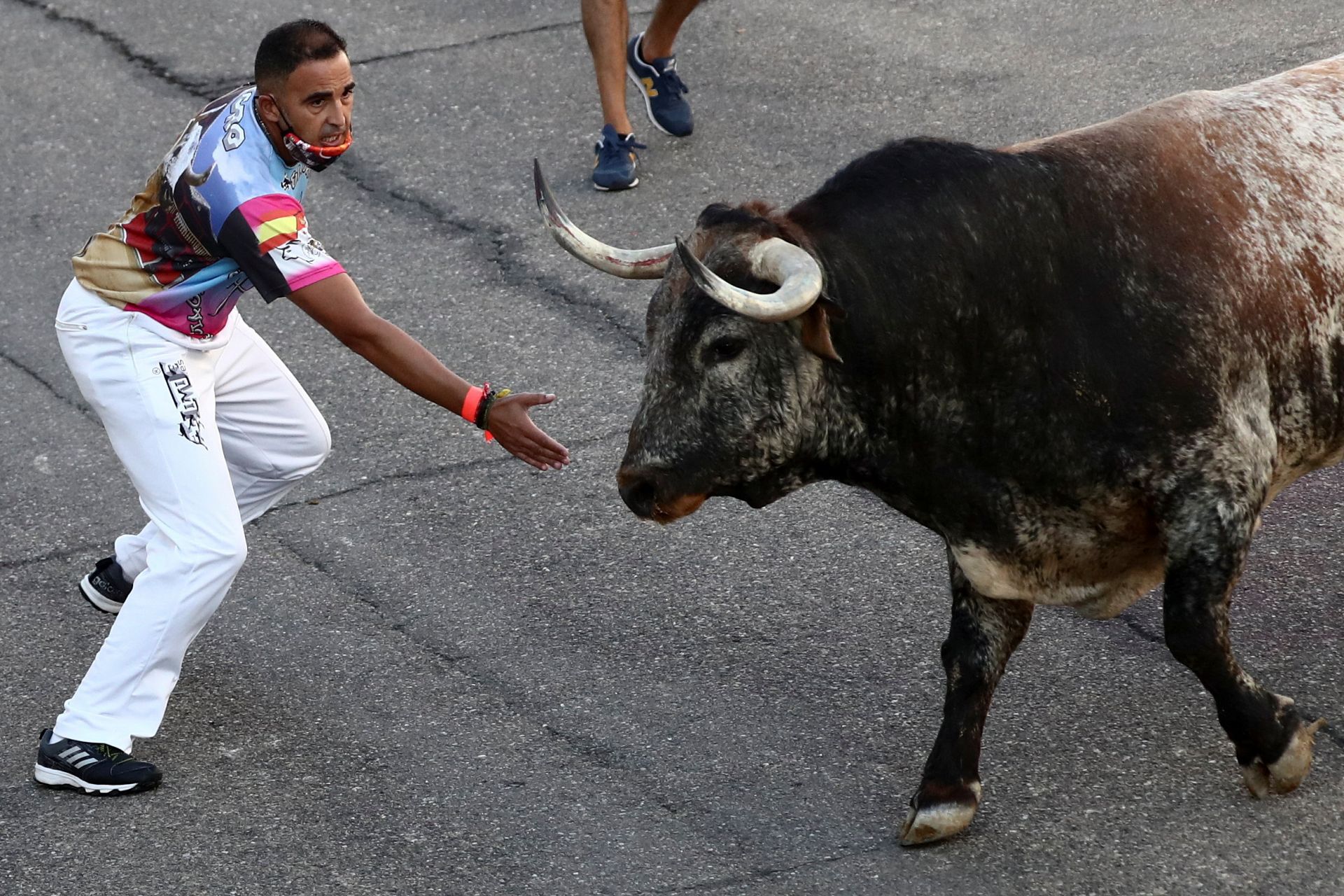 Man bleeds to death after being gored at Spanish bull-running festival ...