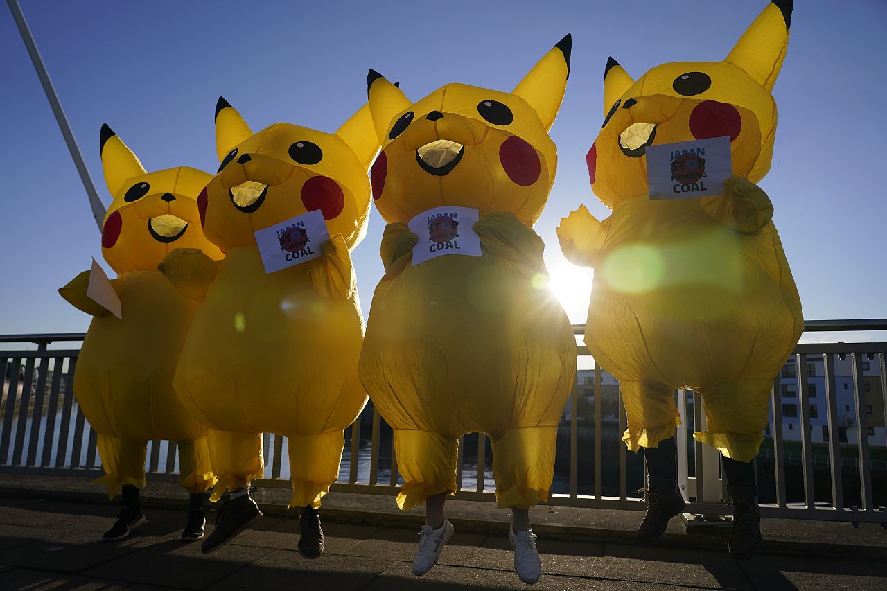 In pictures: From Pikachu to mermaids, these are the best protest ...