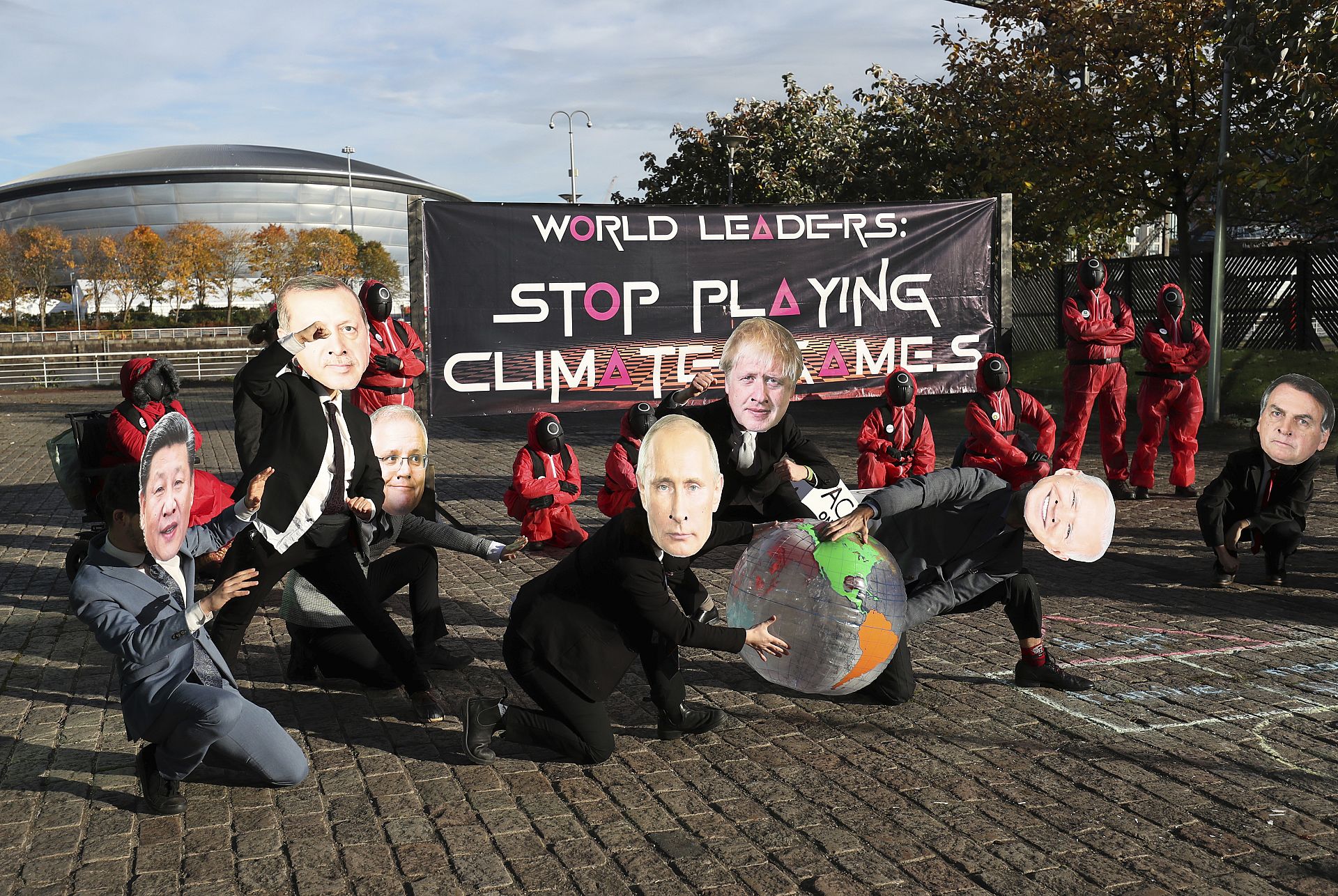 In pictures: From Pikachu to mermaids, these are the best protest ...