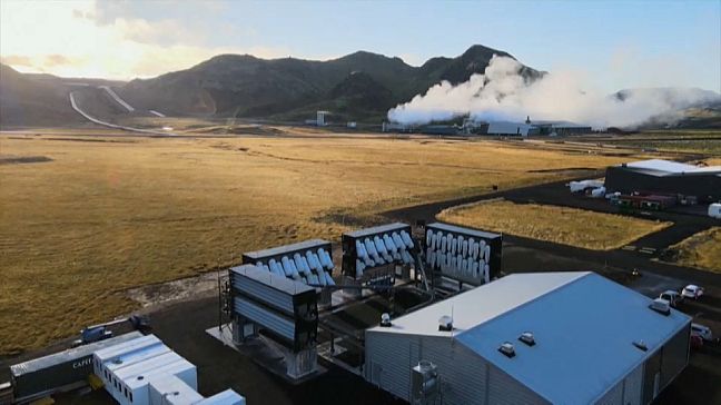 Orca, la planta que succiona CO2 y lo convierte en roca bajo un volcán ...