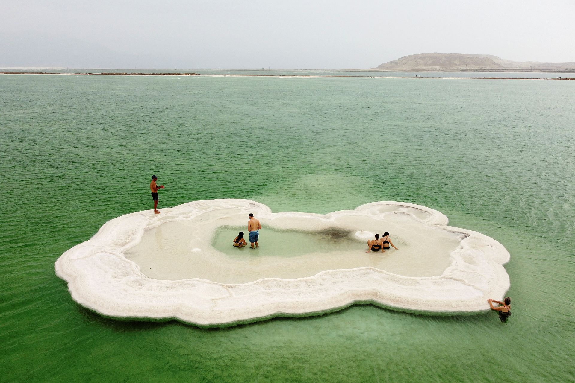 This Dead Sea beach is providing a salty oasis for tourists in Israel ...