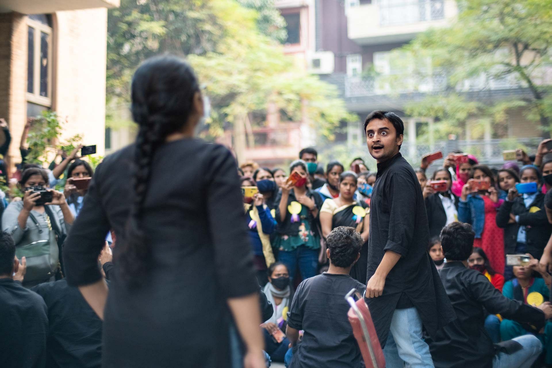 The street actors spreading awareness about social issues in India ...