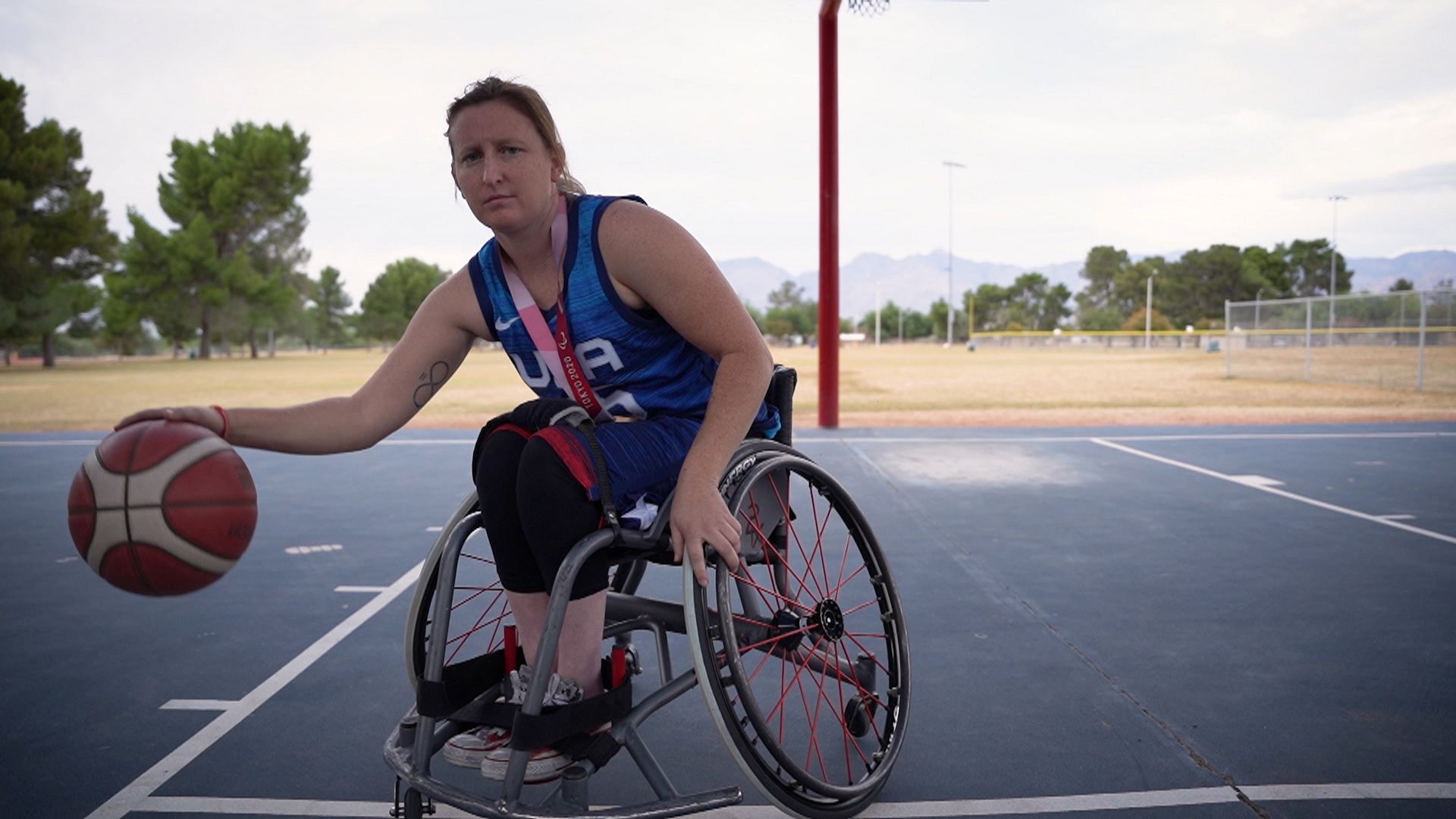 Video. Team USA wheelchair basketball Paralympian shares her Tokyo ...