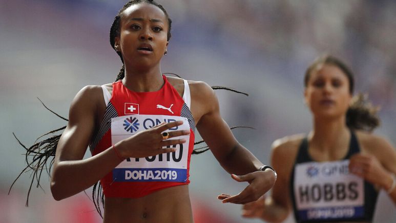 Schweizer Sprinterin Sarah Atcho (26): Nach Booster-Impfung ...