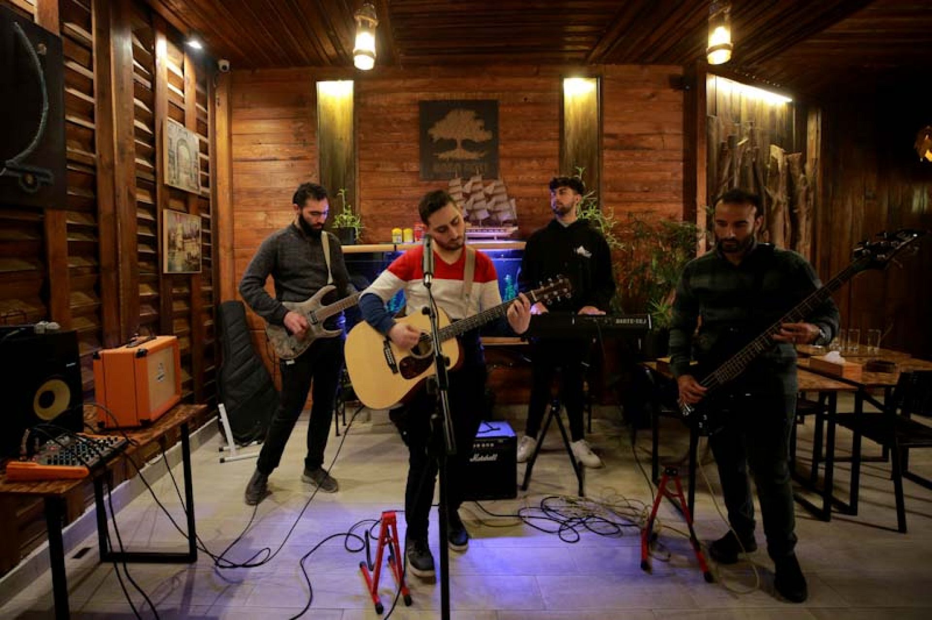 Meet the rock band shining a light on the people of Gaza's struggles ...