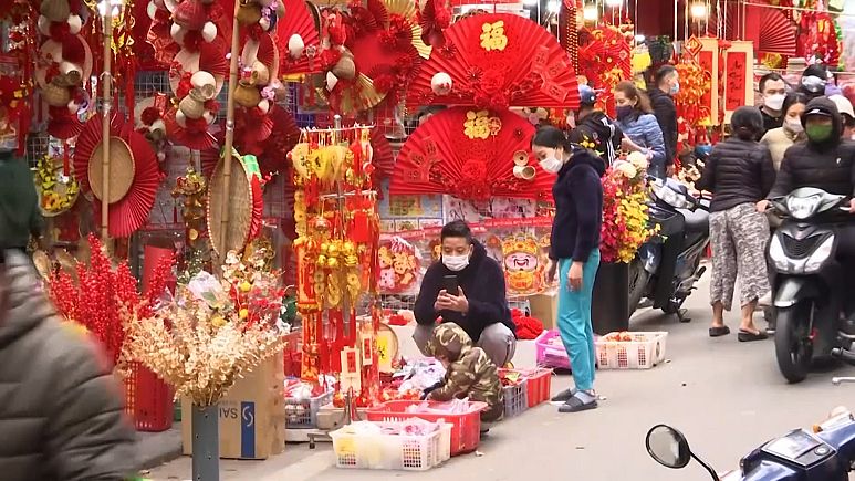 VIDEO : Tet-Fest in Vietnam: Vorfreude auf Neujahr | Euronews