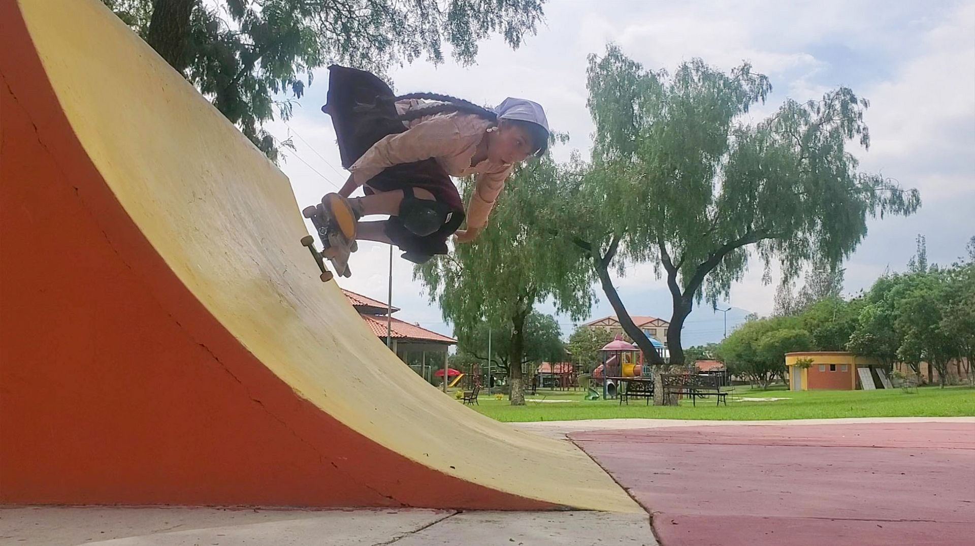 Meet the cholita skateboarders breaking down stereotypes in Bolivia ...