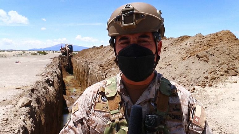 Chile rehabilita las zanjas fronterizas de Colchane para frenar el ...