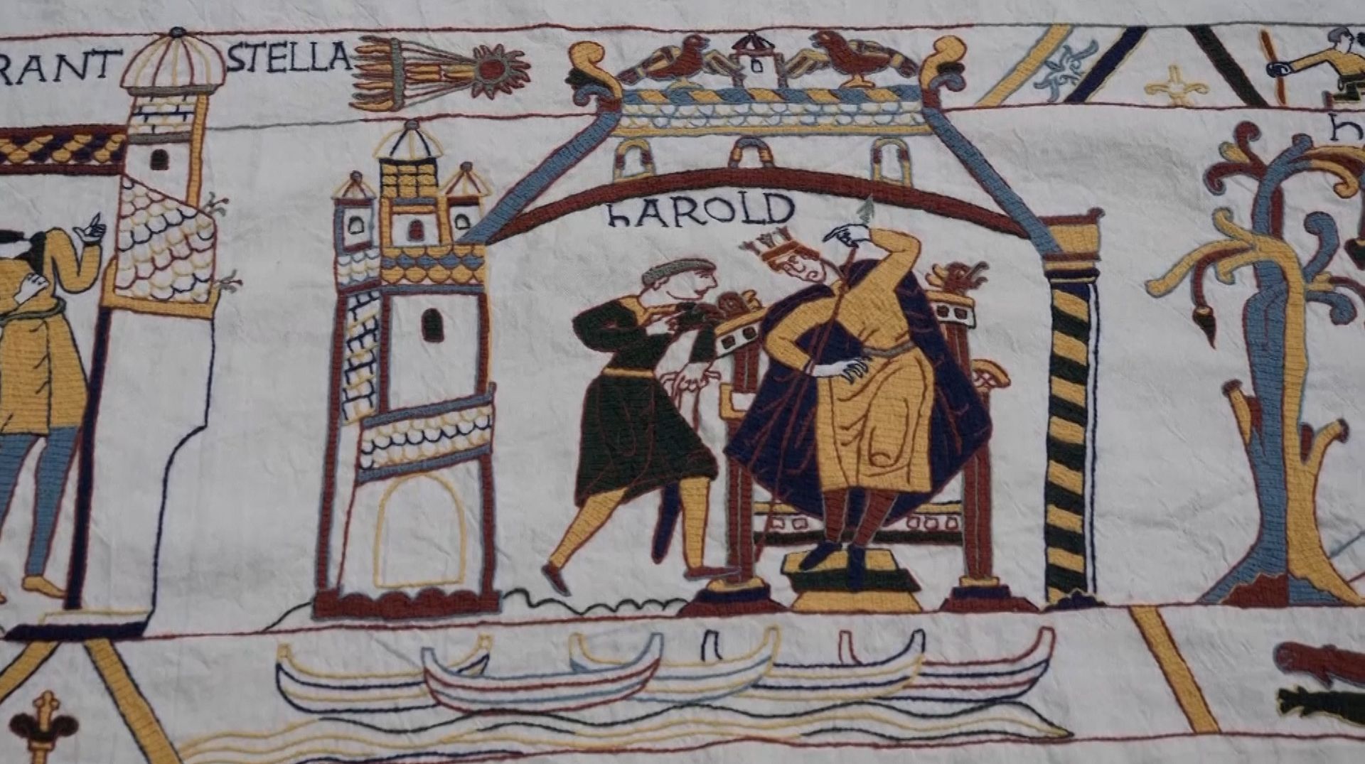 Meet the woman making a Bayeux Tapestry replica on her own from scratch ...