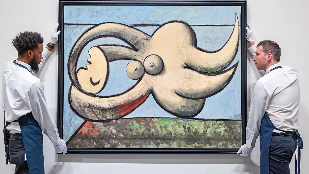 Aquatic depiction of Pablo Picasso's lover and muse set to fetch $60m ...