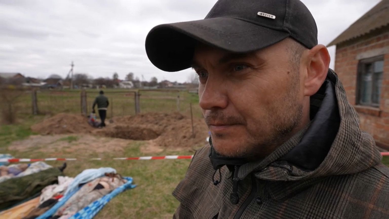 'He stood in front of the armoured vehicle and they just ran over him' | Euronews