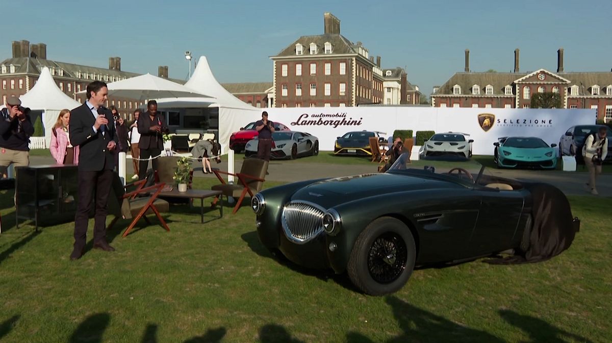 Classic never-before-seen vehicles go on display at London's luxury car ...