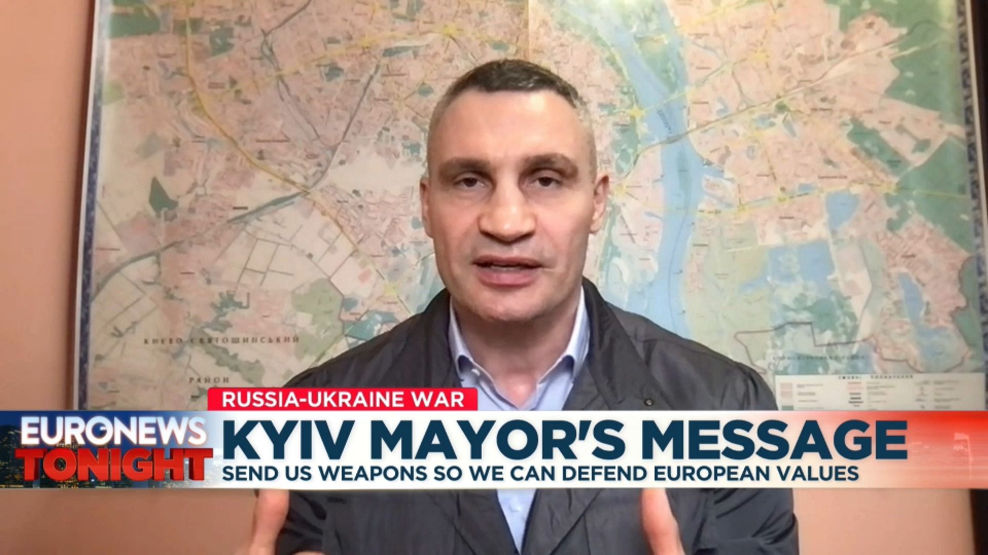 Kyiv Mayor Vitali Klitschko makes plea for more Western weapons | Euronews
