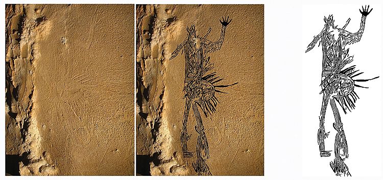 3D imaging reveals biggest ever example of North American cave art ...
