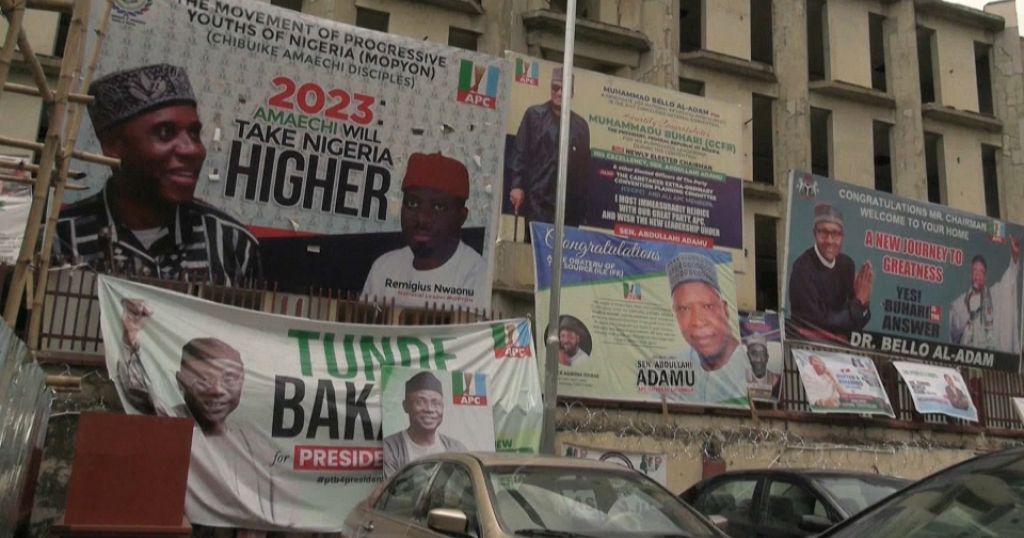 Campaign posters and billboards proliferate ahead of Nigeria's main ...