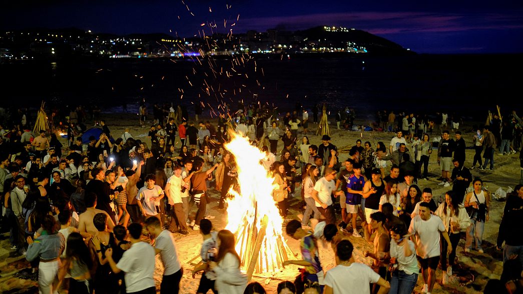 In pictures: Spain celebrates the festival of San Juan to welcome the ...