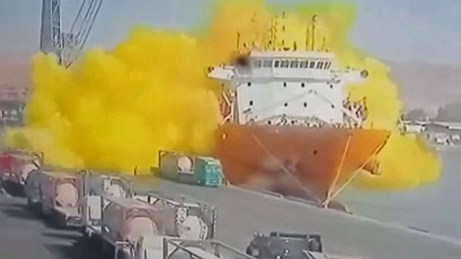 Ιορδανία: Διαρροή τοξικού αερίου σε λιμάνι - Δέκα νεκροί | Euronews