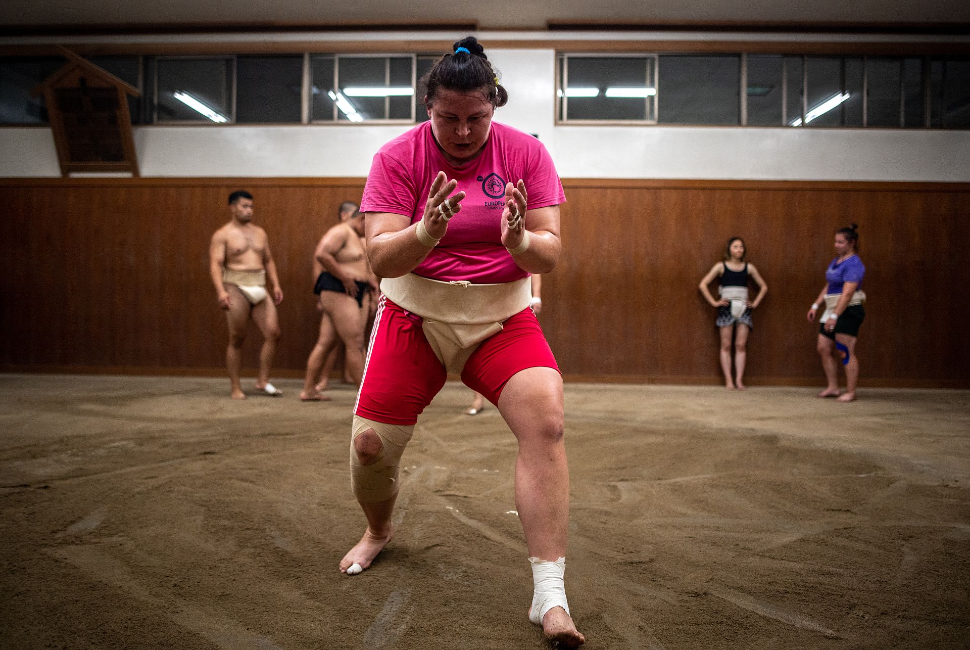 Meet the Ukrainian sumo wrestlers who escaped to Japan to train for the ...