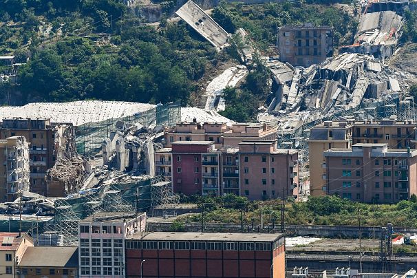Genoa bridge collapse: Footballer tells his rare and remarkable tale of ...