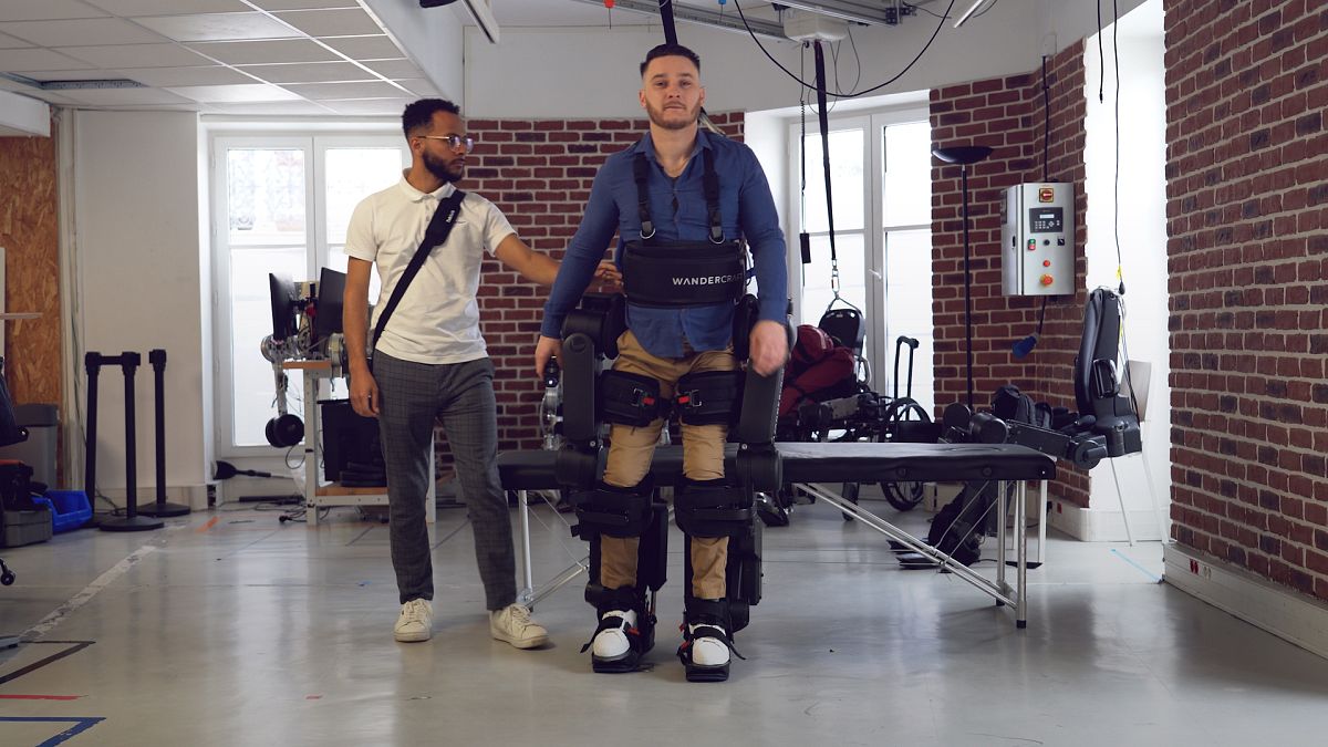 Good News: A robot that helps wheelchair users walk, how the book ...