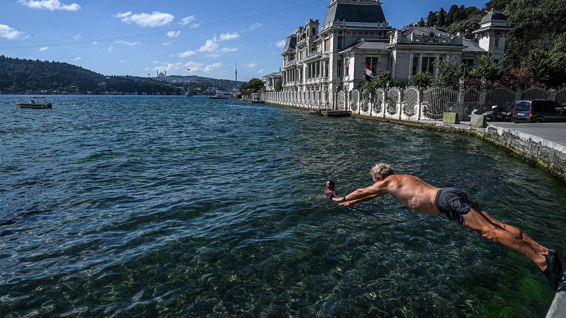 Istanbul is ‘the only place in the world’ where you can swim between ...