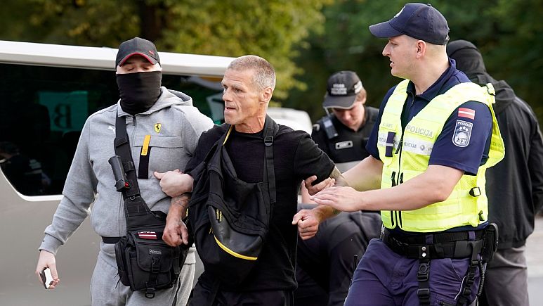 Removal of Soviet-era war memorial in Latvia angers ethnic Russians ...