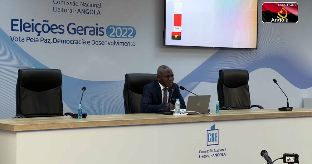 Angola polls: Ruling party takes huge lead in the presidential race ...