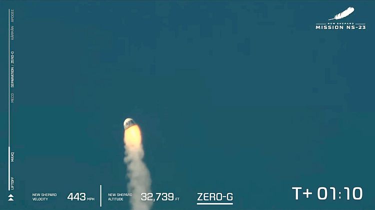 'This wasn't planned': Jeff Bezos' Blue Origin rocket bursts into ...