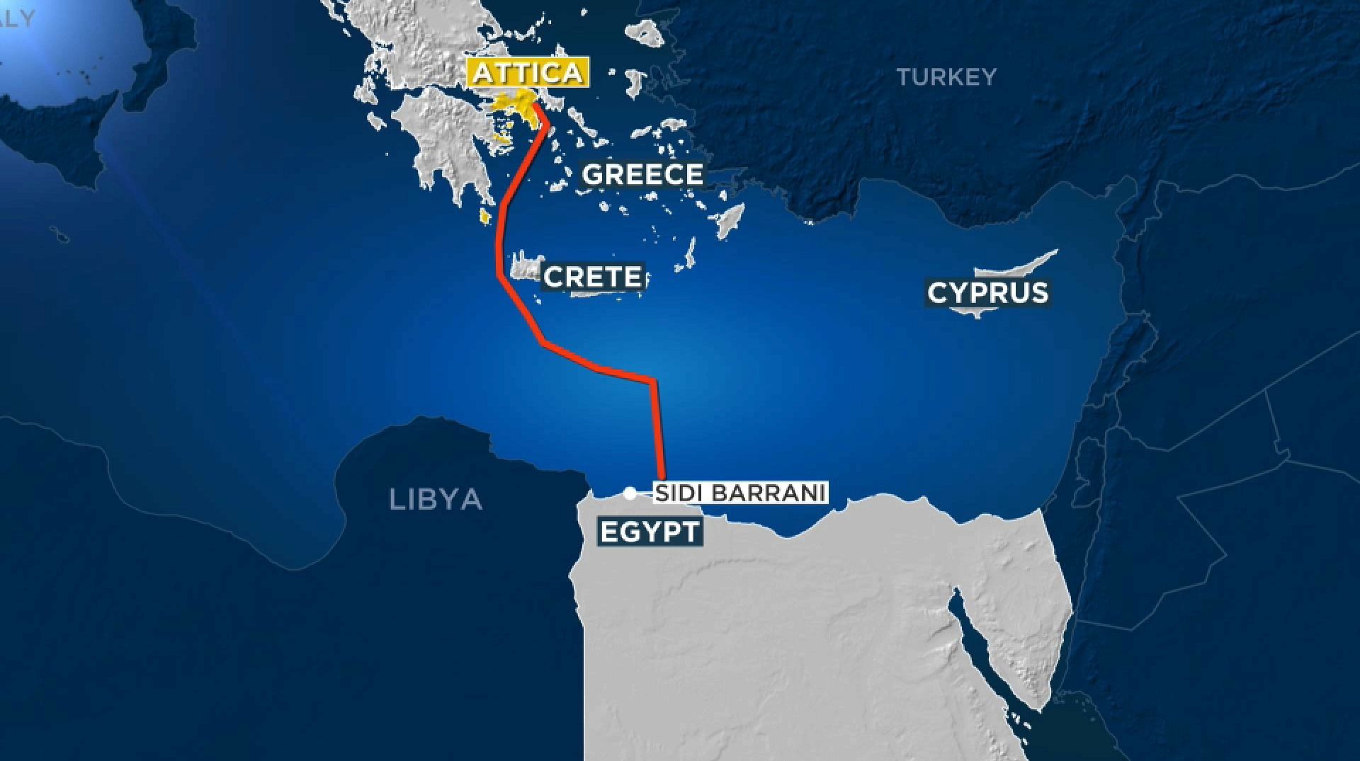 This 1373km long undersea cable will bring 'green energy' from Egypt to ...