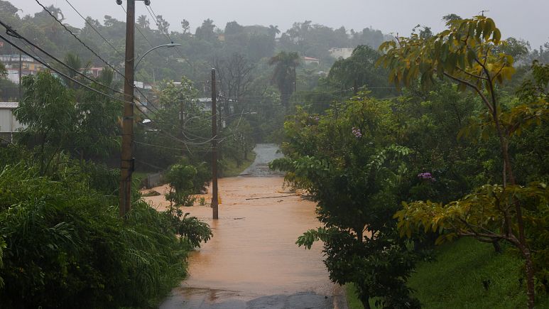 Inundaciones Catastróficas Y Apagón General En Puerto Rico Por El