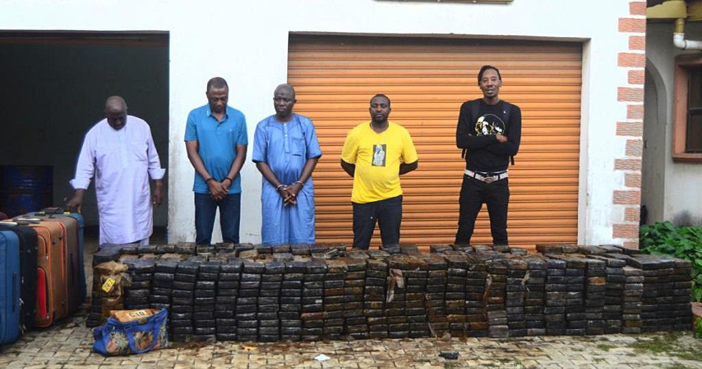 1.8 tons of cocaine seized, 5 arrested in Nigerian bust | Africanews