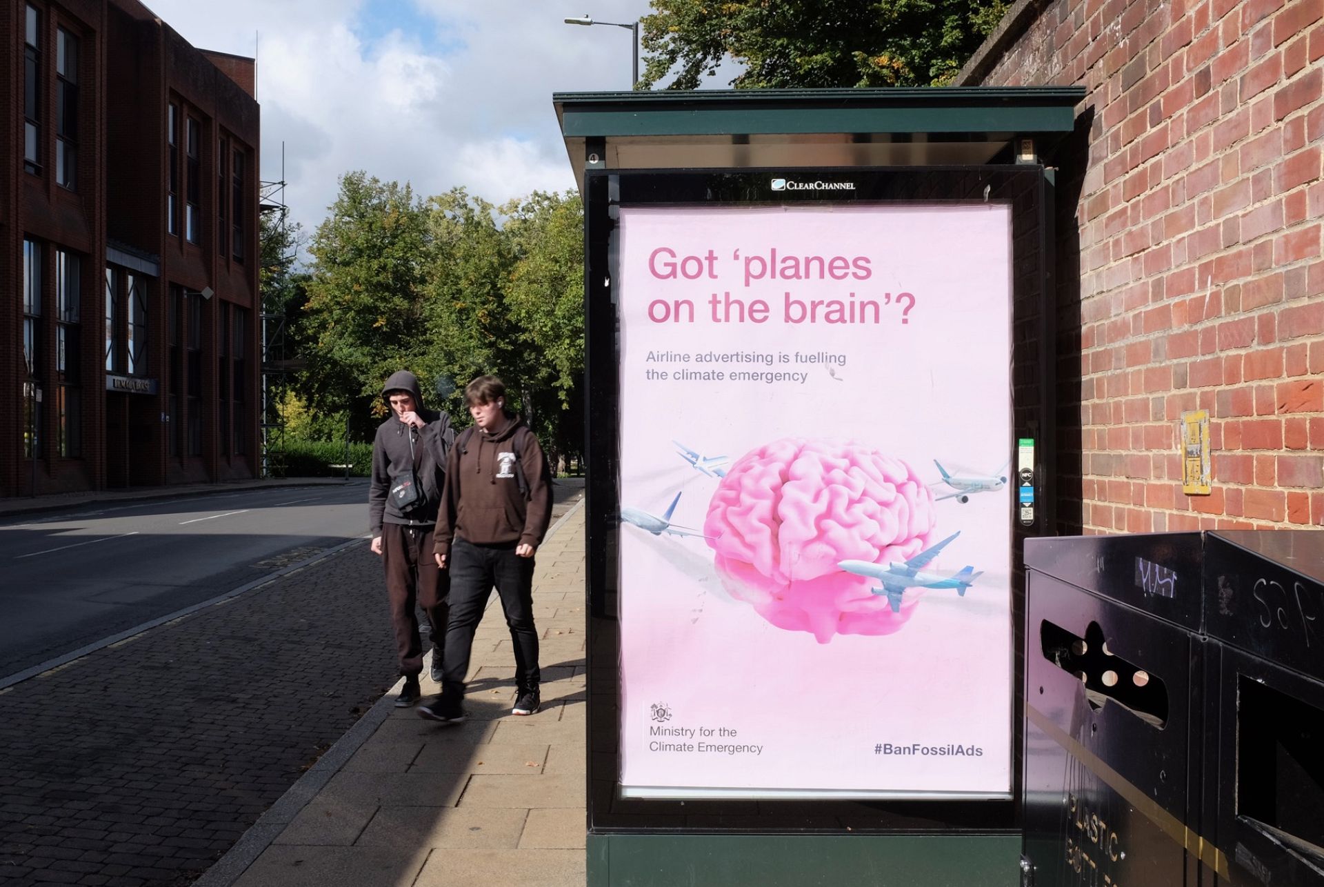In pictures: Activists take over billboards to call out impact of ...