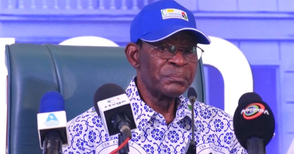 Equatorial Guinea's President Obiang confirms he'll stand in election ...