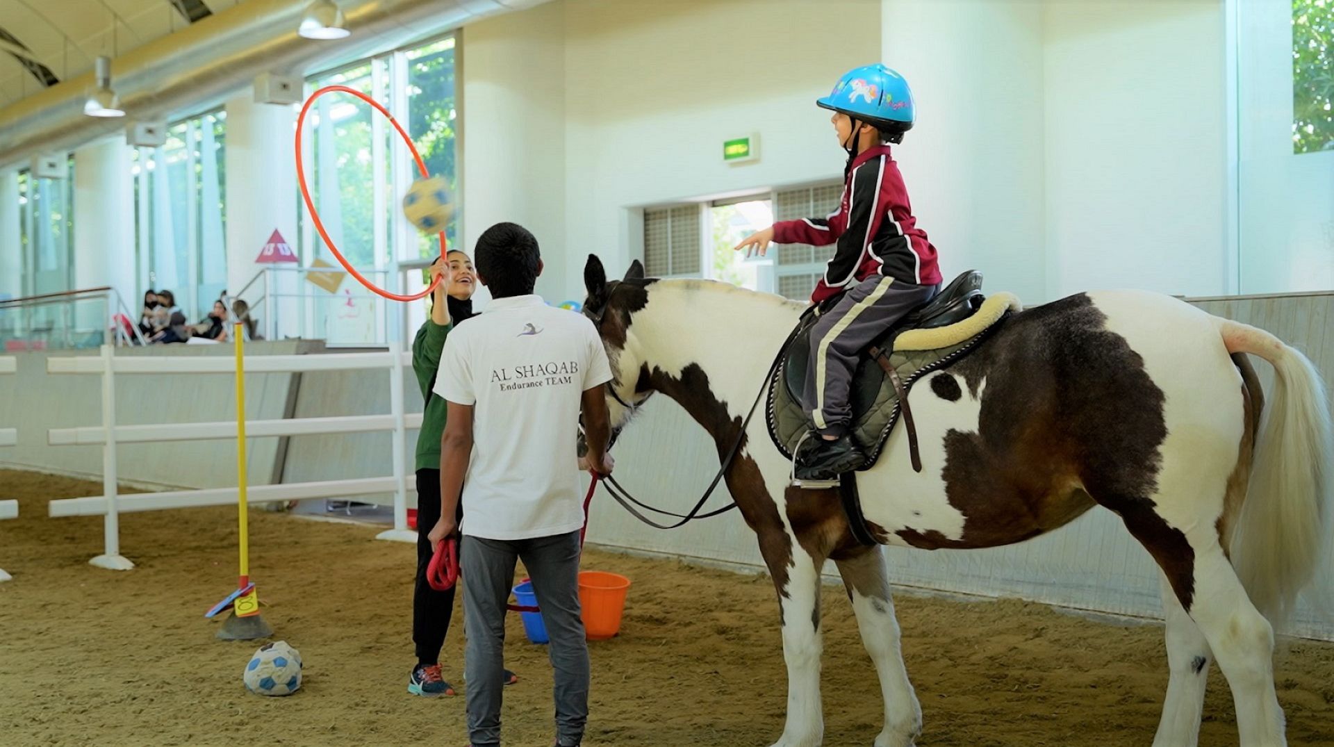 Meet the team changing autistic children’s lives with horses in Qatar ...