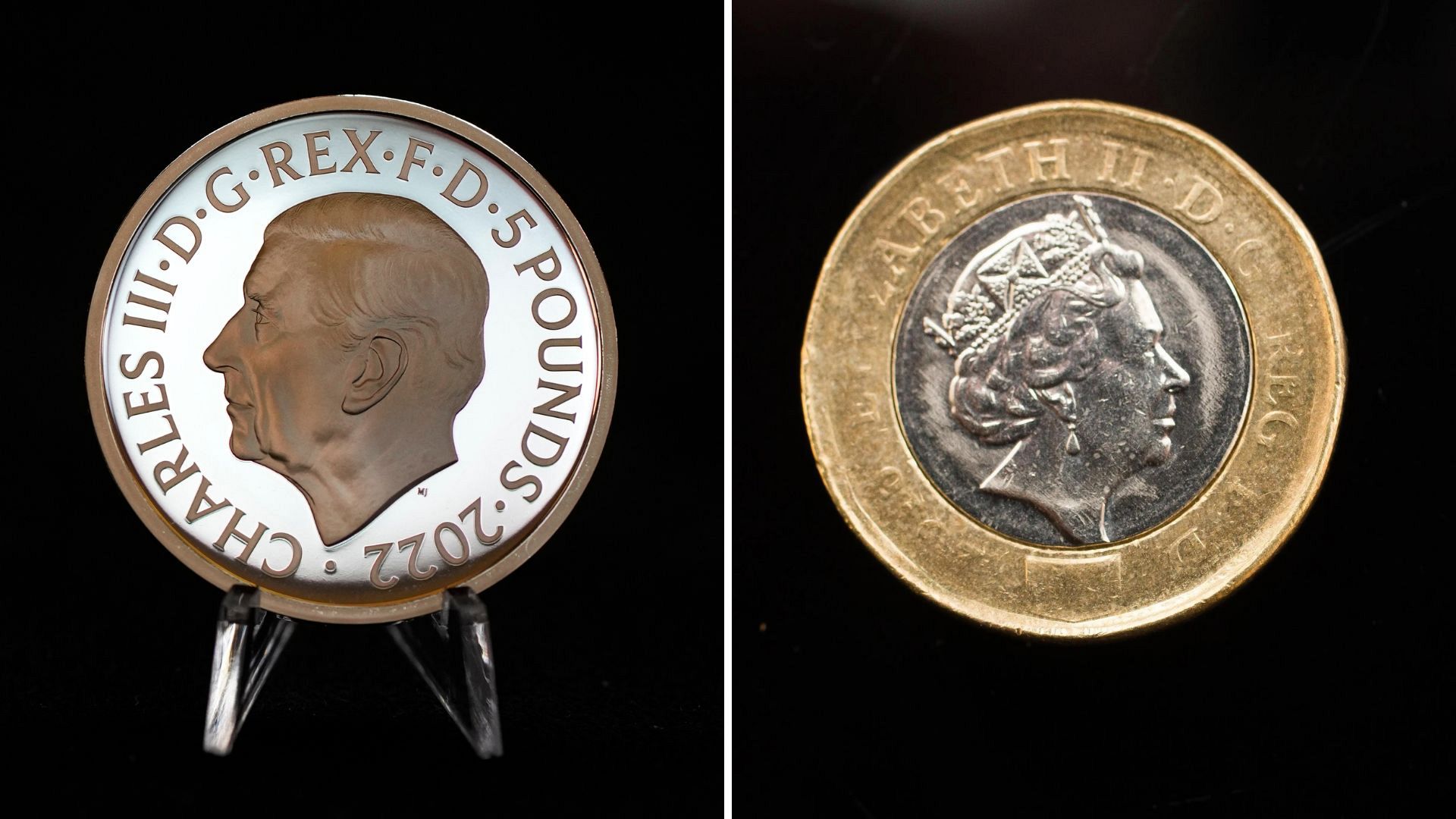 Royal Mint unveils first coins to feature King Charles III portrait ...