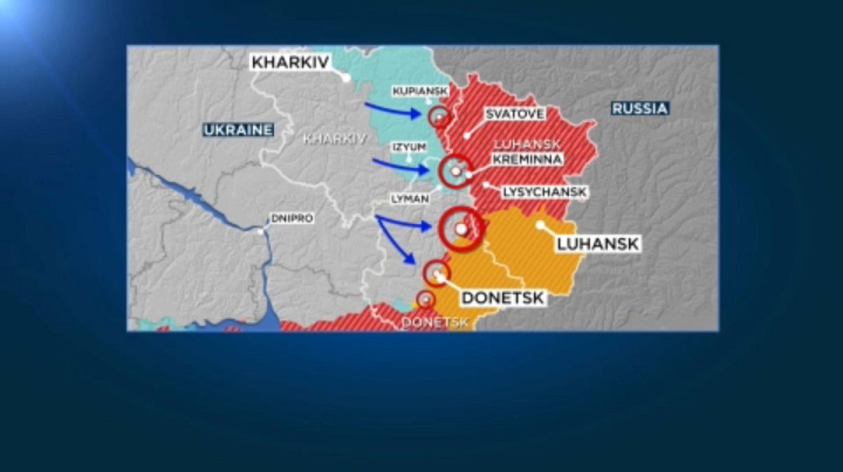 La mappa della guerra: gli ucraini hanno liberato oltre 500 chilometri ...