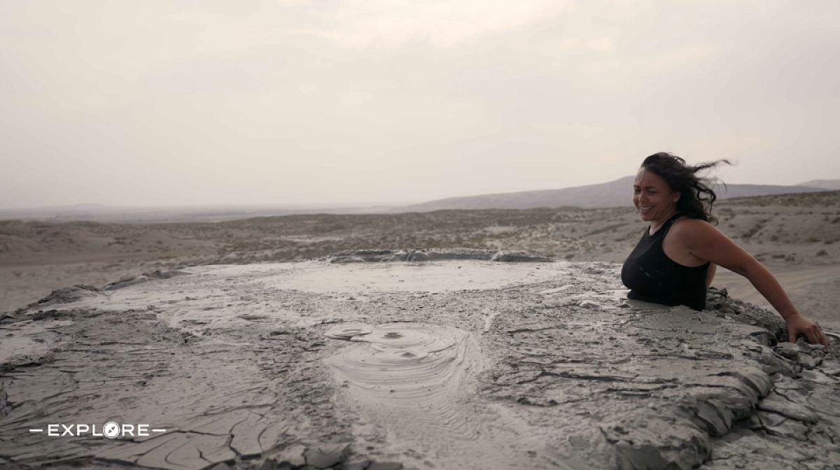 À descoberta do Azerbaijão: dos vulcões de lama às águas termais | Euronews