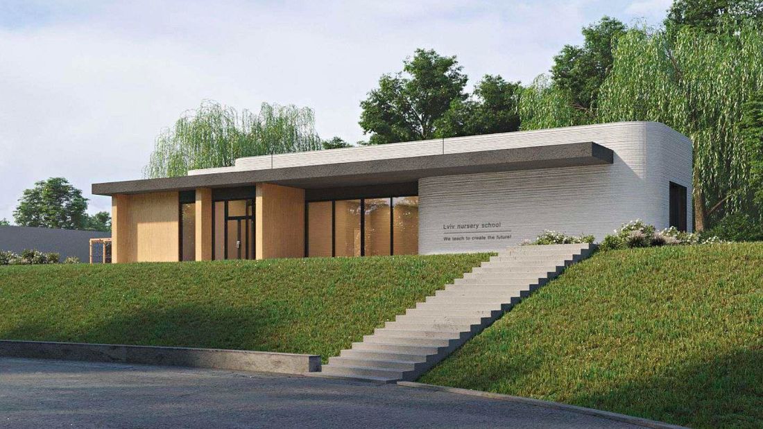 The first 3D-printed school in the world created in a warzone to be ...