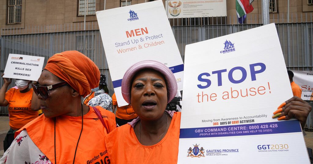South Africa Suspect In Sex Worker Murders Appears Before Court