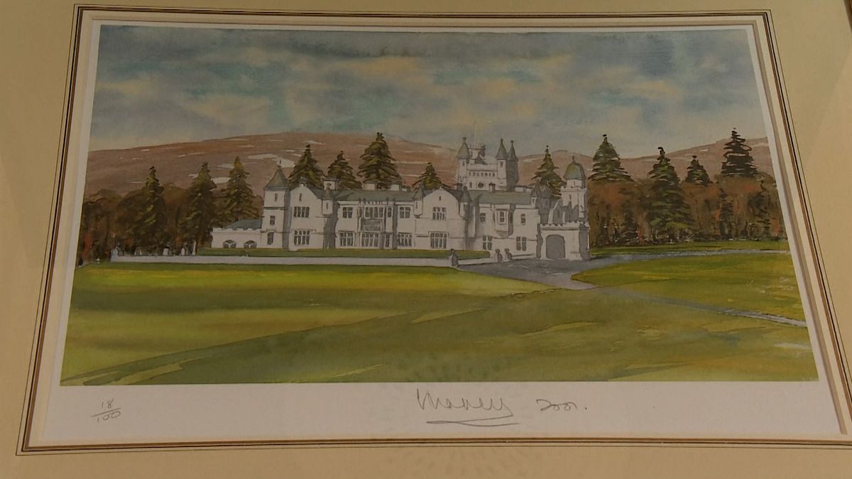 A painting by King Charles III is up for auction | Euronews