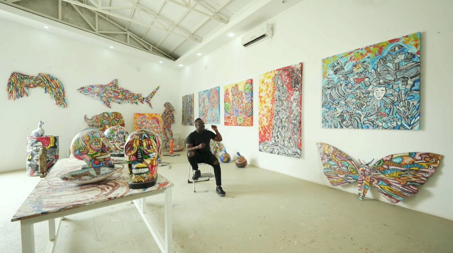 Angolan artist Guilherme Mampuya: from attorney to Turner? | Euronews