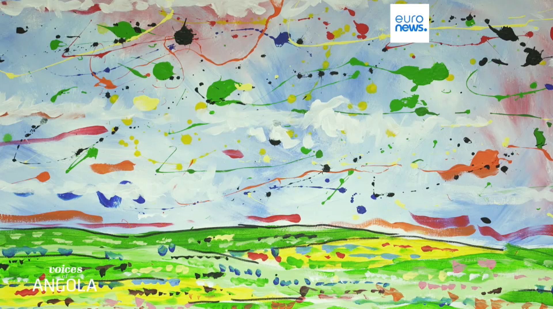 O universo vibrante do artista plástico angolano Guilherme Mampuya ...