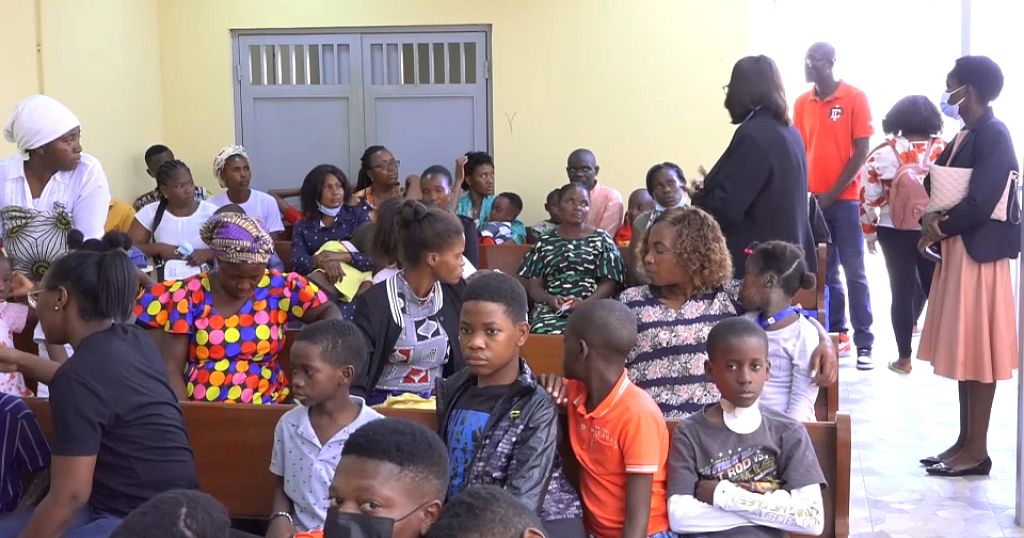 The Angolan children benefitting from NGO group Friedensdorf ...
