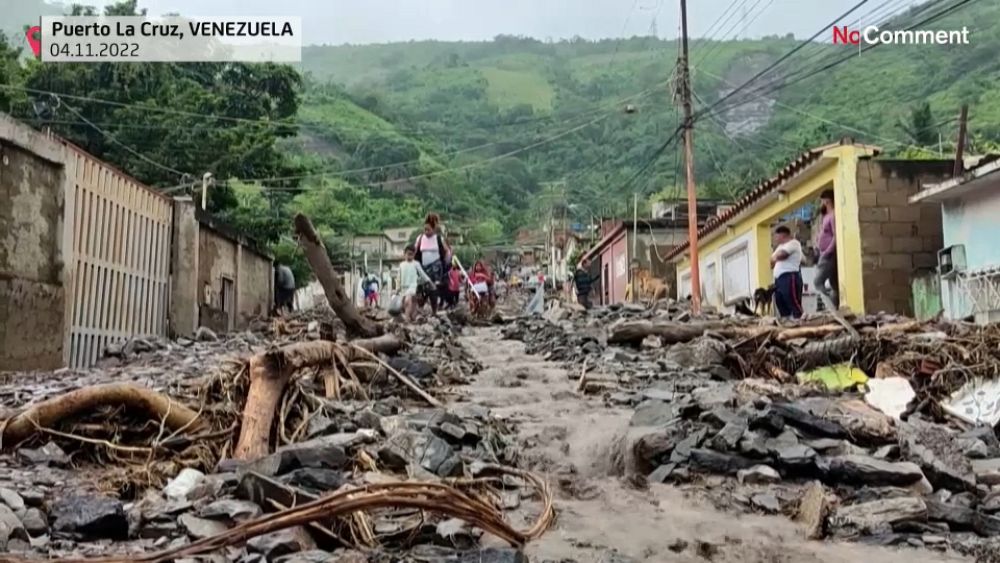 VIDEO : Intense rain and landslides kill seven in eastern Venezuela ...