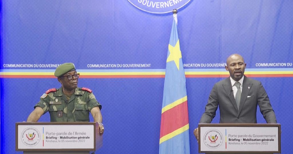 DRC announces general mobilisation of youth to tackle M23 insurgency ...