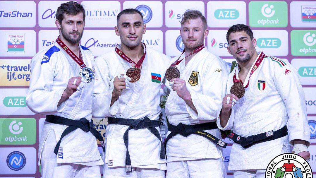 Celebrating 50 years of judo, Azerbaijan team shines at Baku Grand Slam ...
