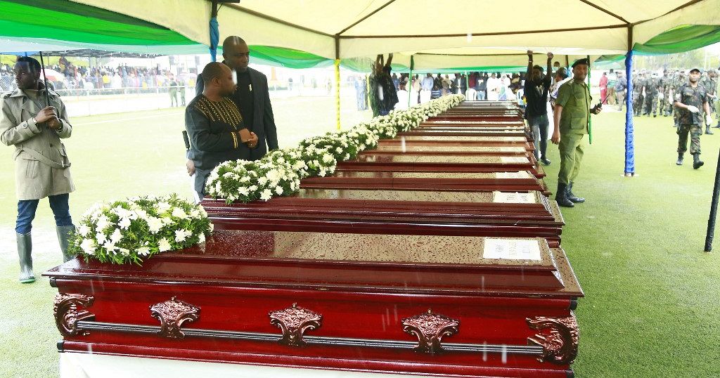 Tanzania: mass funeral for the 19 victims of Sunday's plane crash ...
