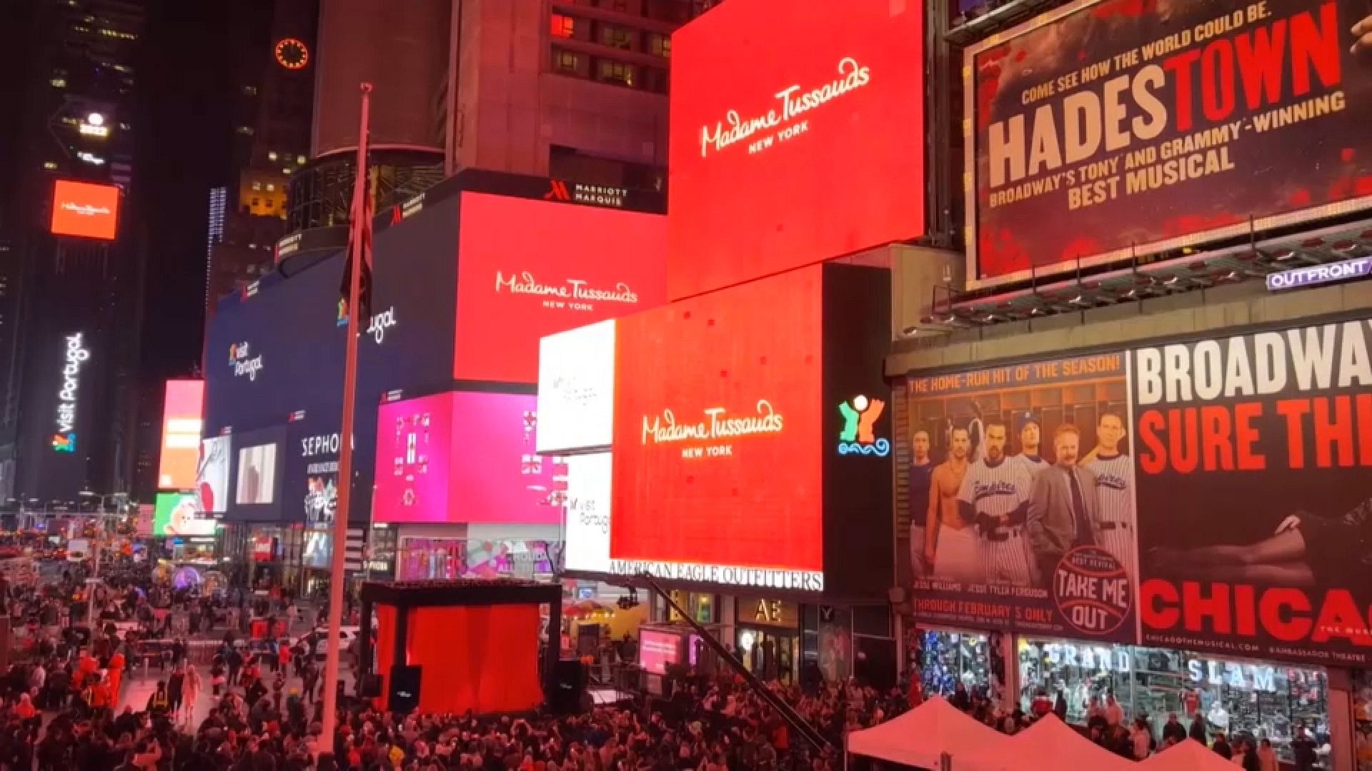 Video. Watch: Cristiano Ronaldo takes over Times Square to unveil ...